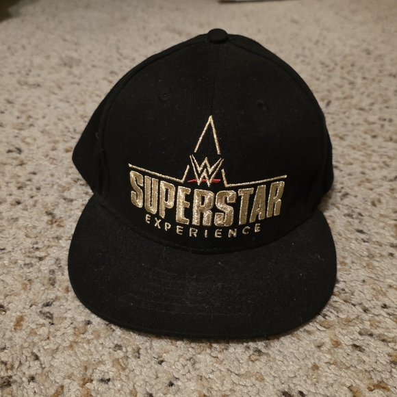 WWE | Accessories | Wwe Superstar Experience Black Snap Cap | Poshmark